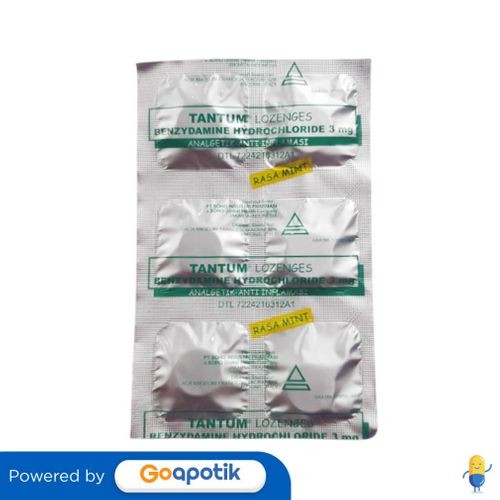 Jual Tantum 3 Mg Strip 6 Lozenges | Shopee Indonesia