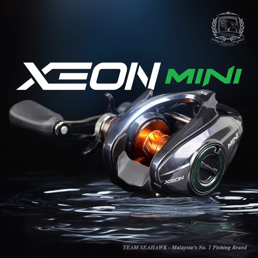 Jual Reel Pancing Seahawk Baitcasting Reel XEON MINI 60HSL | Shopee ...