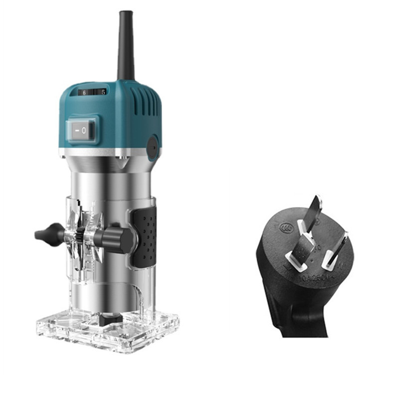 Jual Upgraded 6-speed 800W Woodworking Electric Trimmer 33000 RPM Wood ...