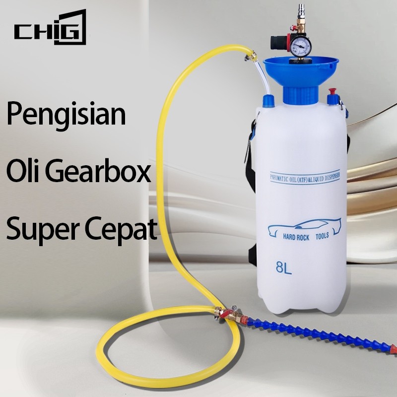 Jual WOW! CHIGE 5L / 8L Pompa Pengisian Oli Roda Gigi Pneumatik ...