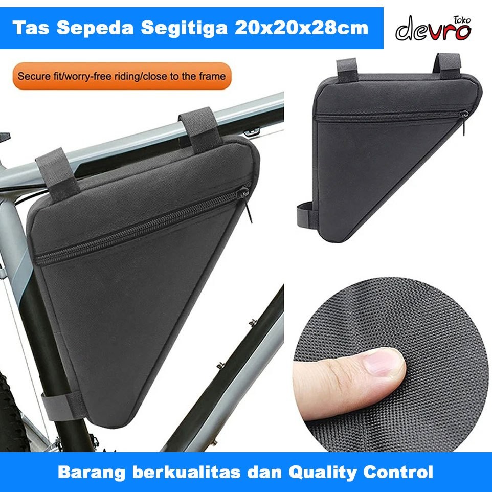 Jual Tas Sepeda Segitiga Multifungsi Bicycle Bag Top Tube Frame ...