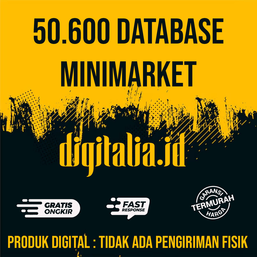 Jual [Produk Digital] DATA BARANG / PRODUK MINIMARKET Dan BARCODE IPOS ...