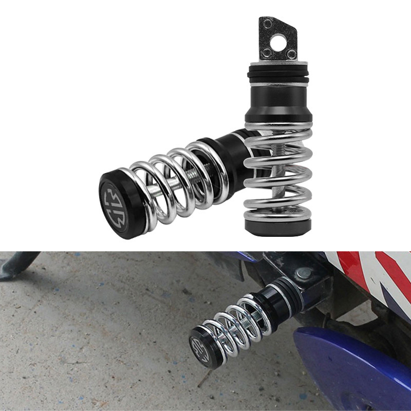Jual 1 pair Motorcycle Spring Pedals Rear Passenger Foot Pegs Pedal ...