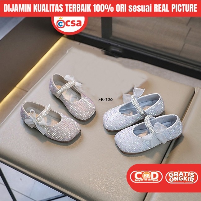 Jual Sepatu Pesta Kondangan Princess Cinderella Princess Anak Perempuan ...