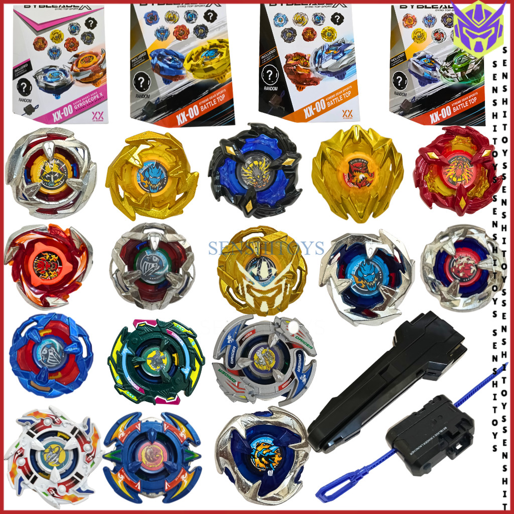 Jual Gangsing Mainan Gasing Gyro Launcher Bx Set | Shopee Indonesia