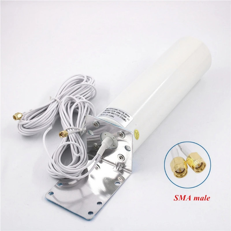 Jual 2025 New 6000 MHZ 6GHz 5G 4G 3G wifi Antenna Mimo 360 Degree Omni ...