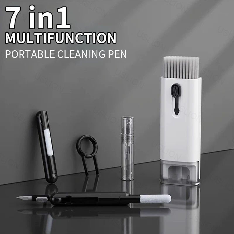 Jual 7-in-1 Cleaner Kit Computer Keyboard Cleaner Brush Kit Earphone ...