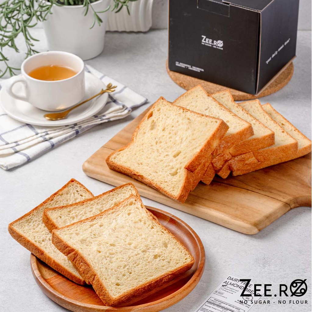 Jual Zeero Almond Bread / No Sugar / No flour / Keto 0 NET CARB ...