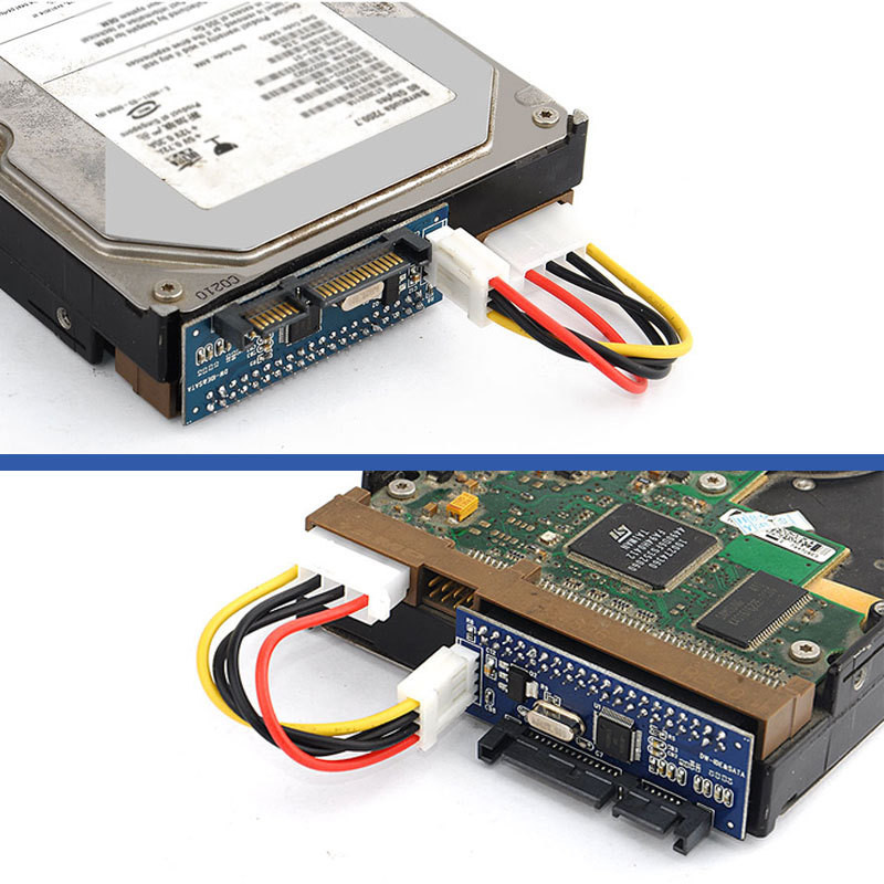 Jual IDE to SATA Converter Card for 3.5inch Old Style HDD CD Drive ...