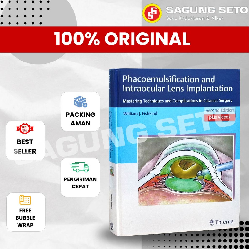 Jual BUKU PHACOEMULSIFICATION AND INTRAOCULAR LENS 2ED - FISHKIND ...