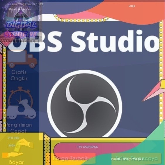 Jual OBS Studio 28 Full Version Aplikasi Perekam Layar Dan Live Streaming For Windows . Full ...