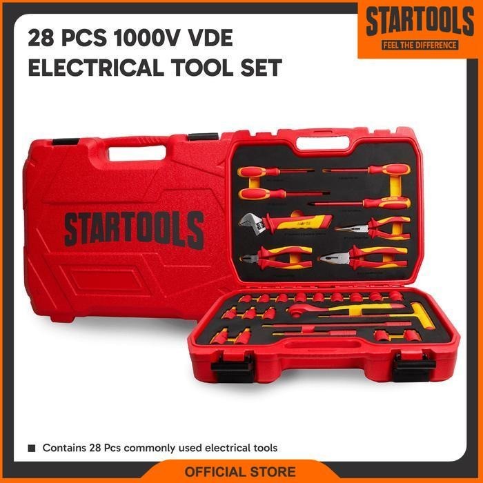 Jual 28 PCS 1000V VDE Electrical Tool Set | Shopee Indonesia