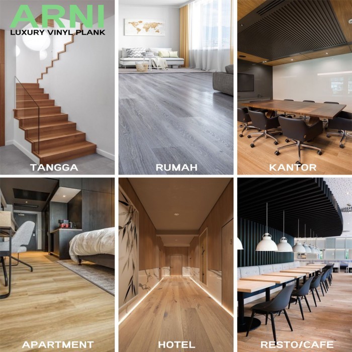 Jual Lantai Vinyl Arni Motif Kayu 2MM wooden floor | Shopee Indonesia