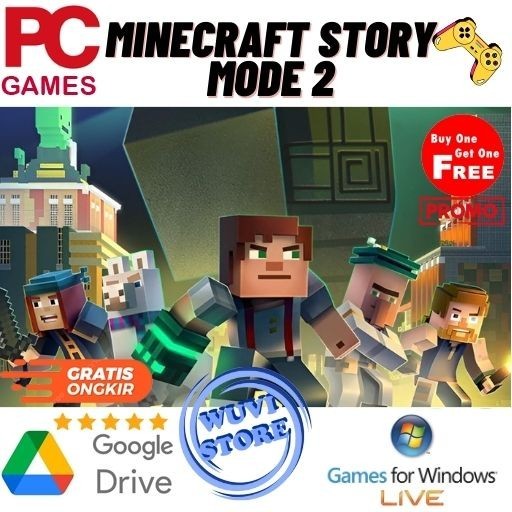 Jual Game PC Minecraft Story Mode 2 | GAME PC Ringan Full Version ...