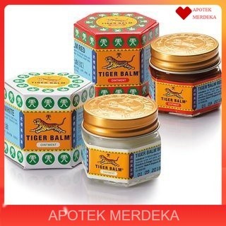 Jual Tiger Balm 20gr / Balsem Merah Tiger Red Ointment / Balsem Putih ...