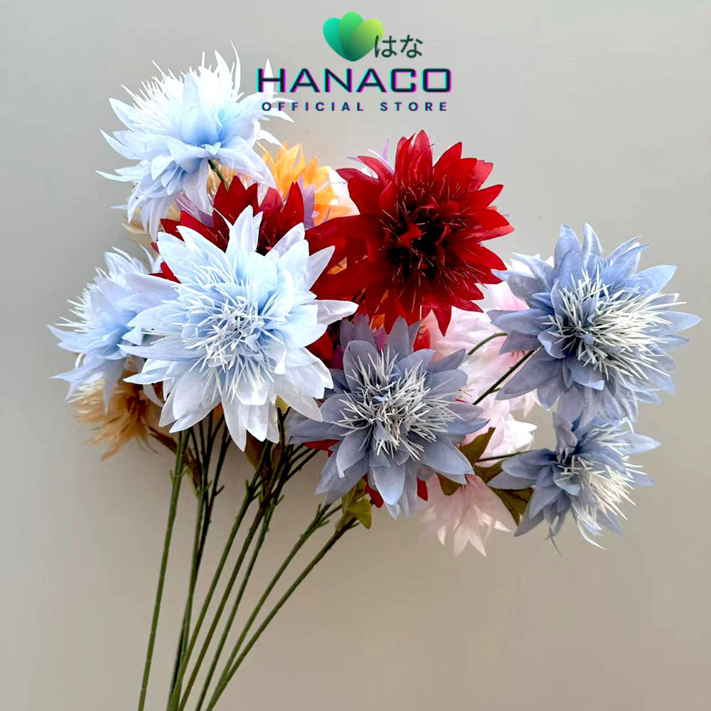 Jual HANACO - C11 ANEMONE 68cm Artificial Bunga Mawar 3 Cabang 3 Kuntum ...
