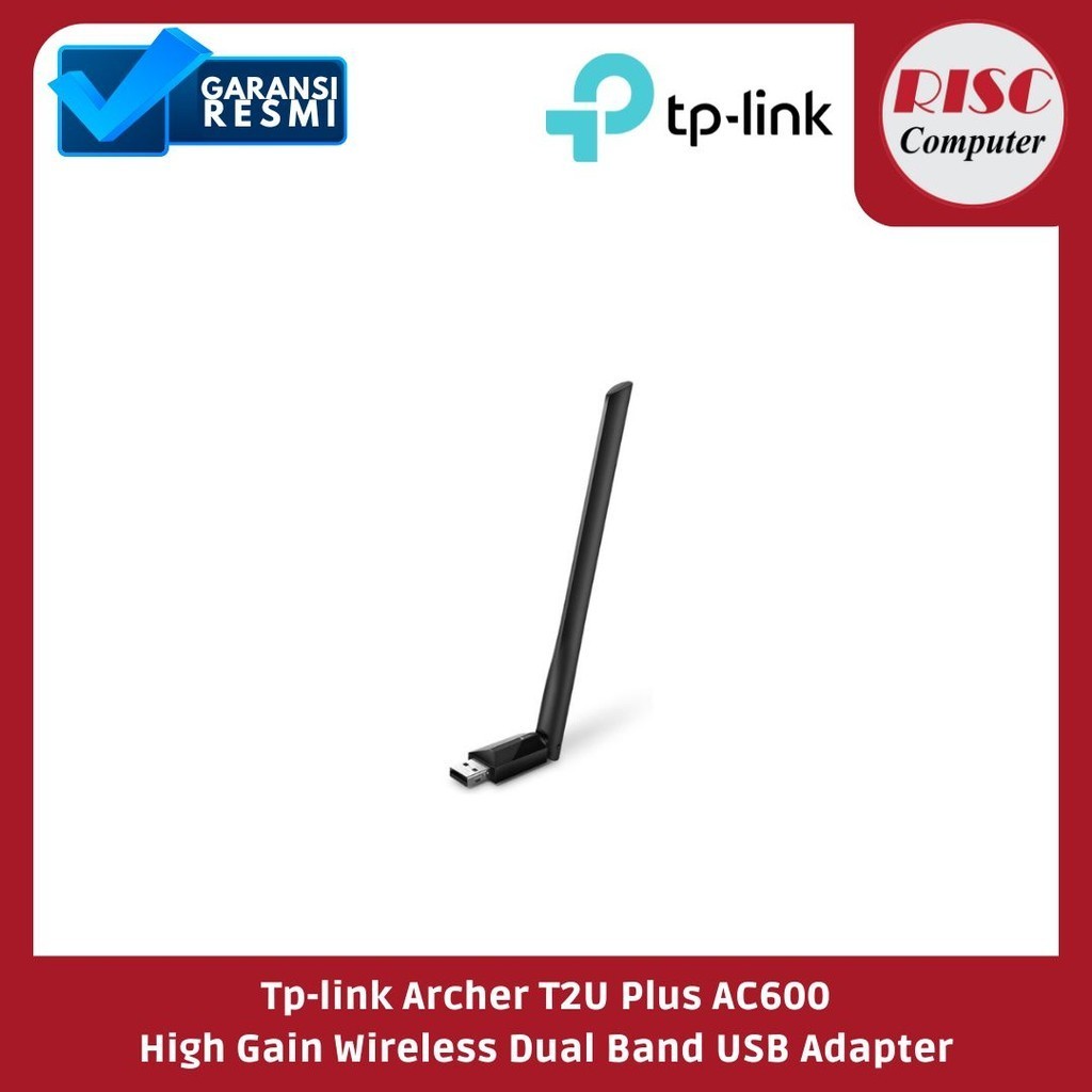 Jual Tp-link Archer T2U Plus AC600 High Gain Wireless Dual Band USB ...