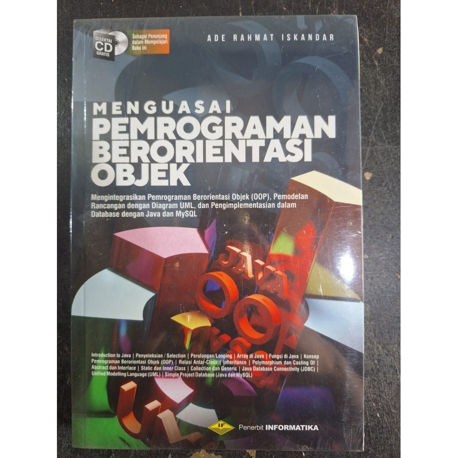 Jual BUKU MENGUASAI PEMROGRAMAN BERORIENTASI OBJEK | Shopee Indonesia