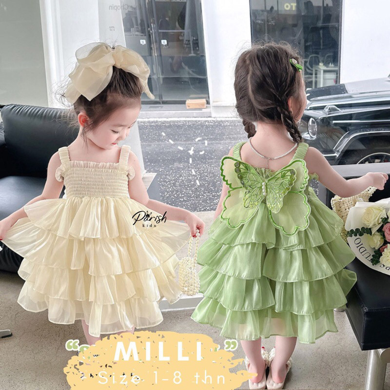 Jual Milli Butterfly Dress / Dress Anak Lucu | Shopee Indonesia