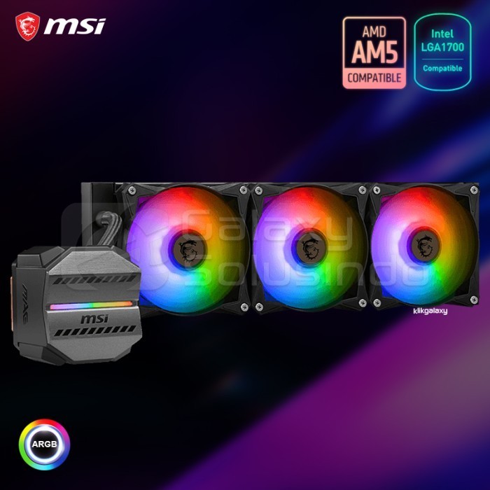Jual MSI MAG CORELIQUID M360 ARGB Liquid CPU Cooler | Shopee Indonesia