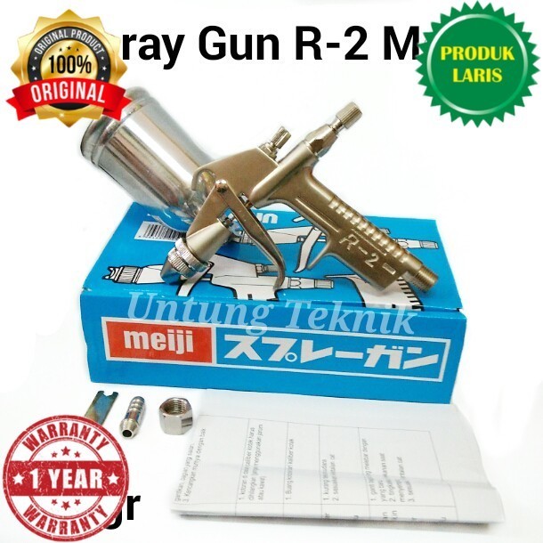 Jual Spray Gun Premium Pistol Tabung Iwt Taiwan Semprotan Reg Meiji ...