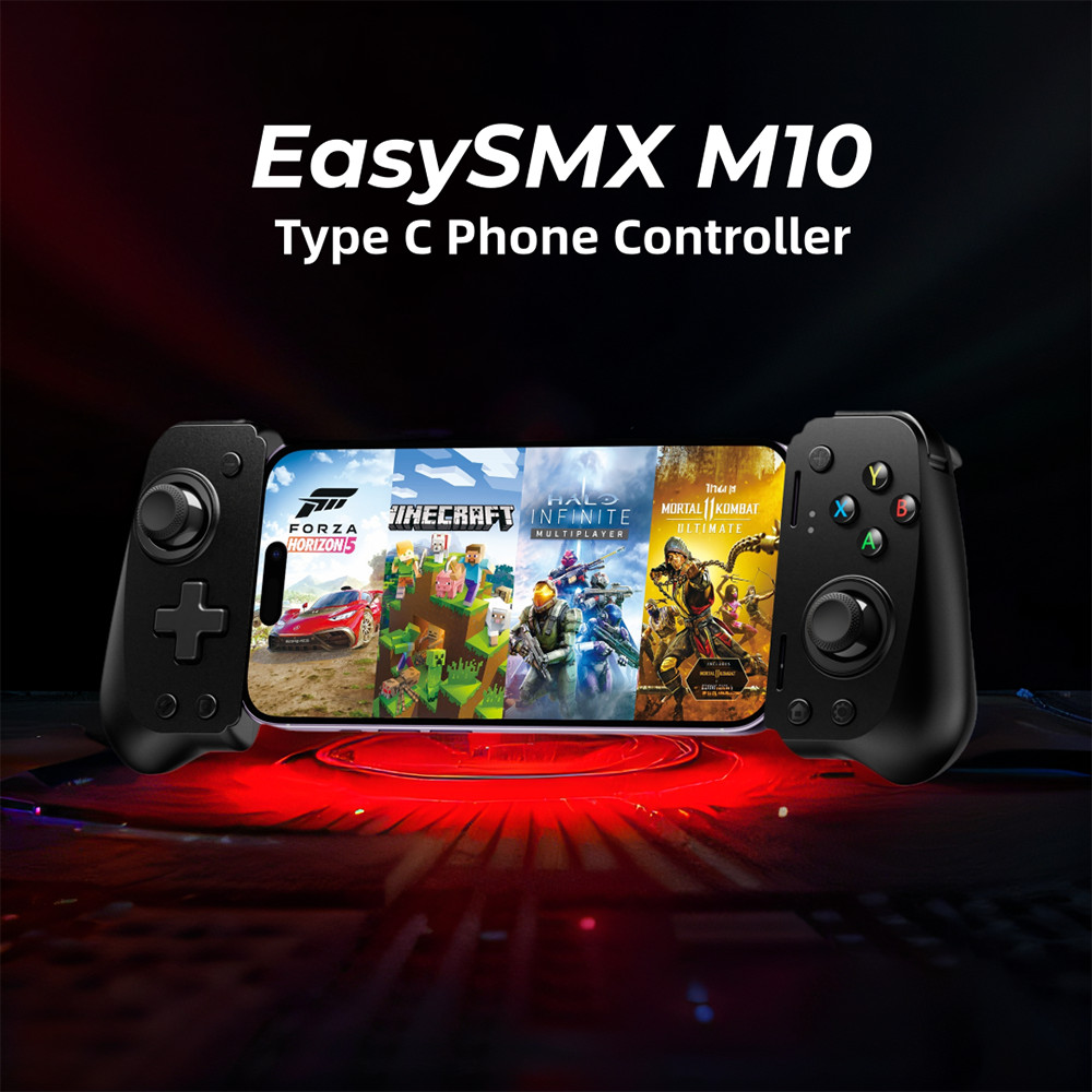Jual EasySMX M10 Type C Mobile Phone Controller for Android Phone, Xbox Game Pass, iphone 15 ...