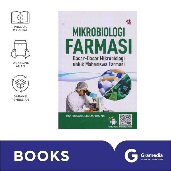 Jual Mikrobiologi Farmasi : Dasar2 Mikrobiologi Untuk Mahasiswa Farmasi ...