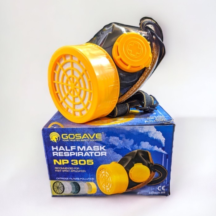 Jual MASKER RESPIRATOR SINGLE FILTER NP 305 GOSAVE | Shopee Indonesia