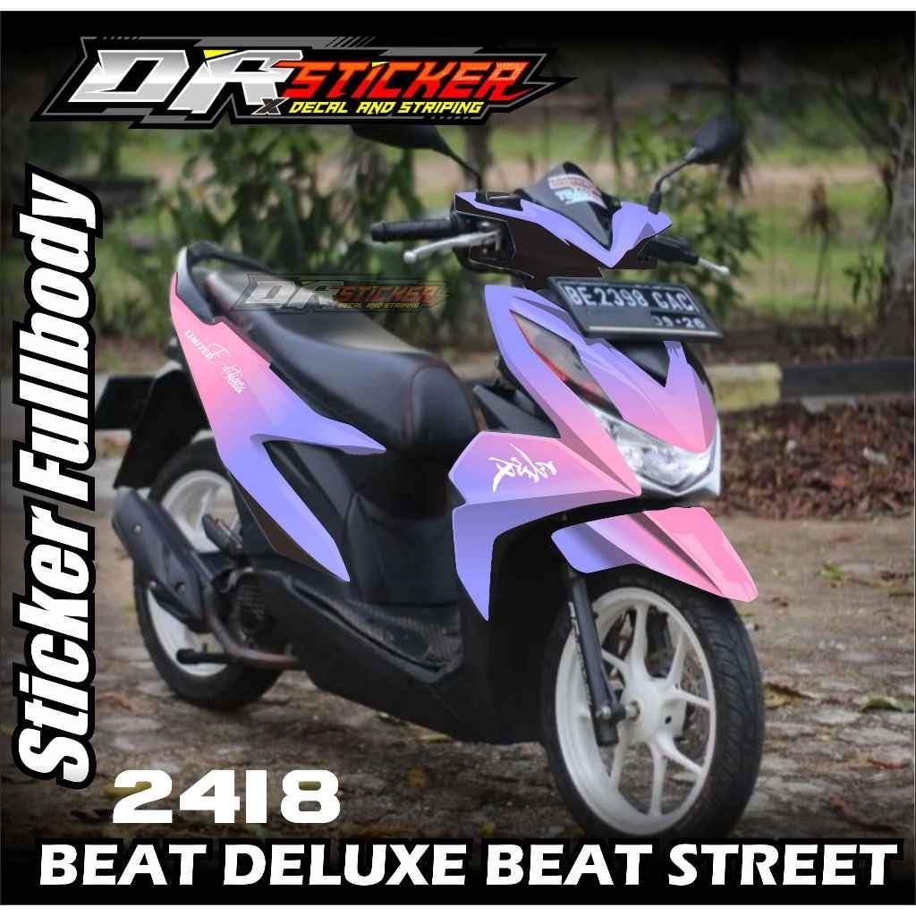 Jual Stiker Decal Beat Deluxe Fullbody - Decal Beat New Warna Gradasi ...