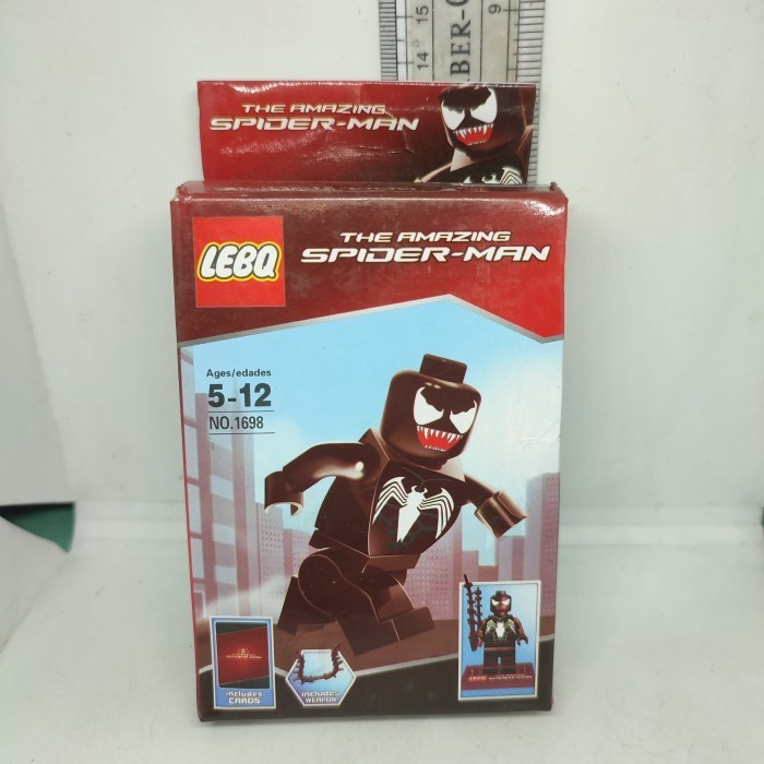 Jual Brick Mini Figure Marvel The Amazing Spider Man Venom Original ...