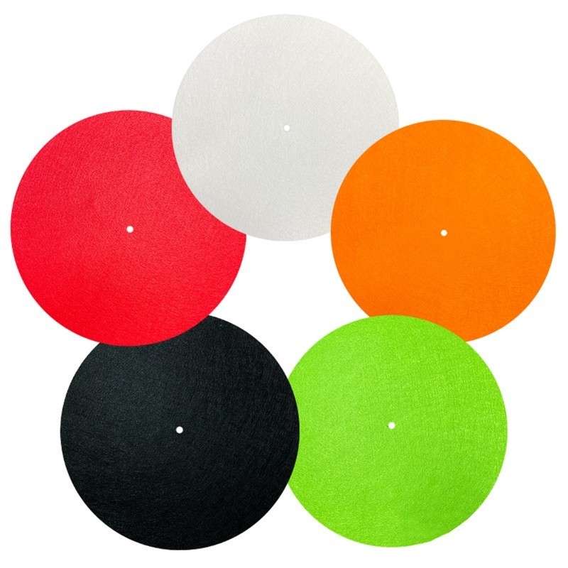 Jual Felt Turntable Platter Mat LP Slip Mat Audiophile 3mm Thick For LP ...