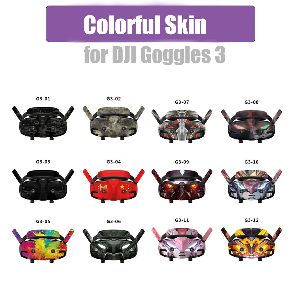 Jual Colorful Skin for DJI Avata 2 for DJI Goggles 3 Sticker Glasses ...