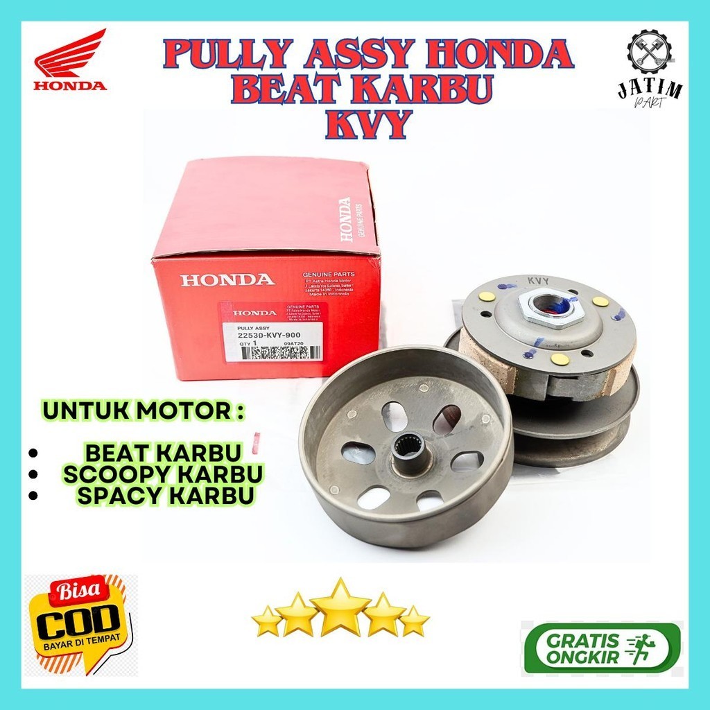 Jual Puli Belakang Beat Karbu Ori / Pully Assy Honda Scoopy Lama ...