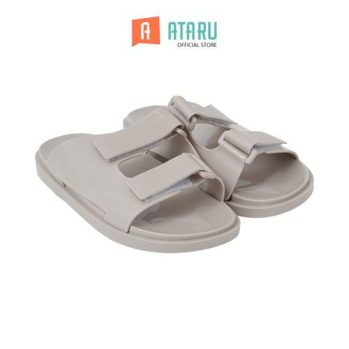 Jual Ataru Ukuran 38 Sandal Slides Jelly Double Velcro - Krem Beige ...