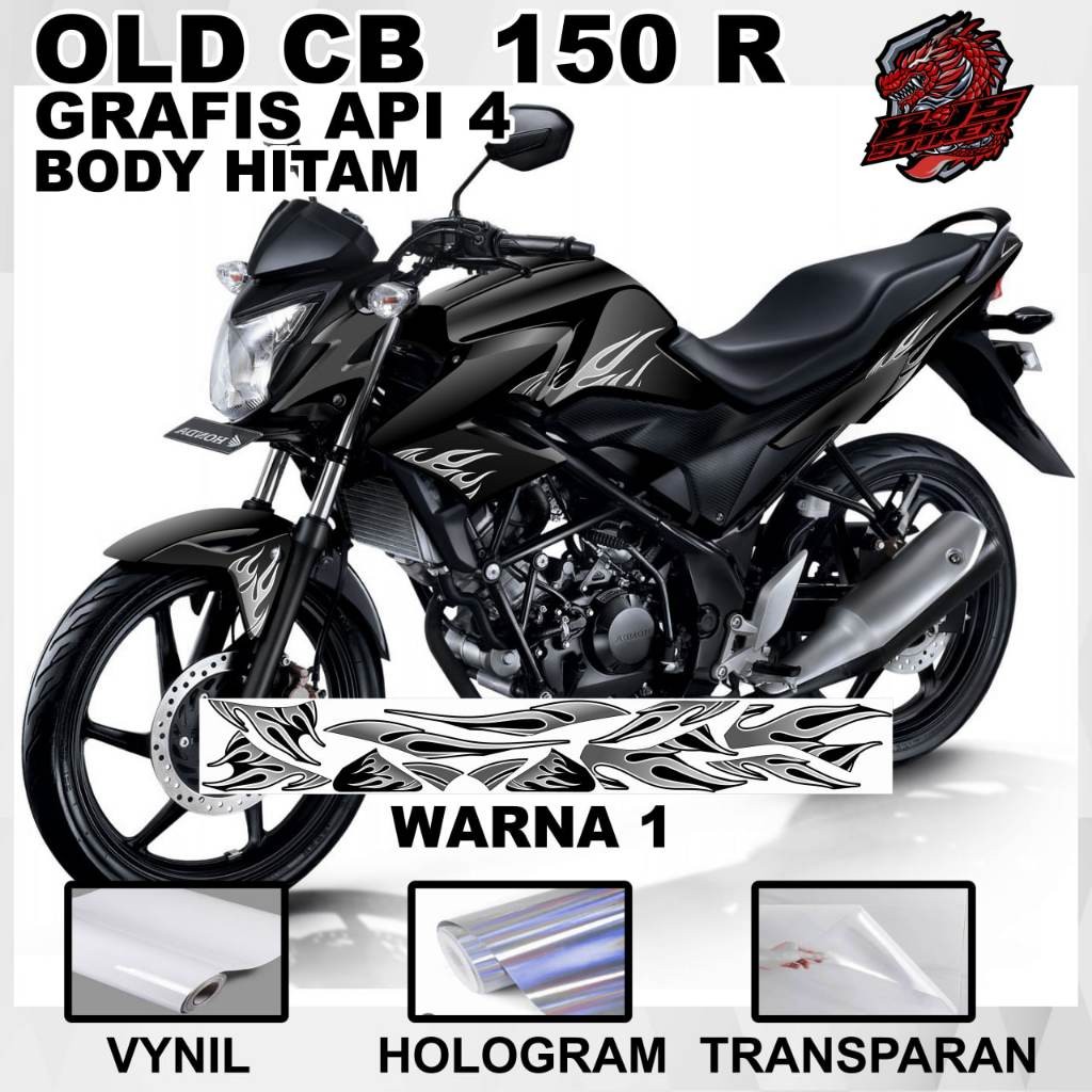 Jual stiker striping list variasi OId CB 150 r CB150r lama api4 body ...