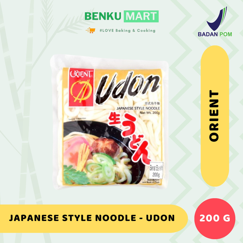 Jual Udon Orient Halal 200 Gr | Japanese Style Noodle | Shopee Indonesia