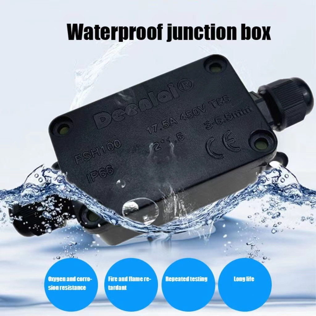 Jual Waterproof Junction Box Connector Outdoor Konektor Kabel Kotak ...