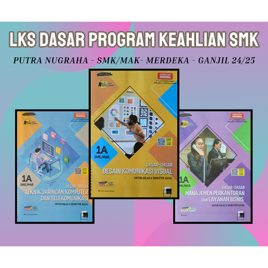 Jual Buku LKS Produktif Dasar Program Keahlian SMK/MAK Putra Nugraha ...