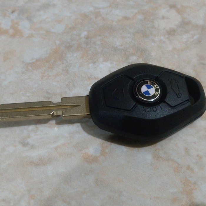 Jual casing kunci bmw e36 e34 e30 key bmw uncut blank tanpa remote ...