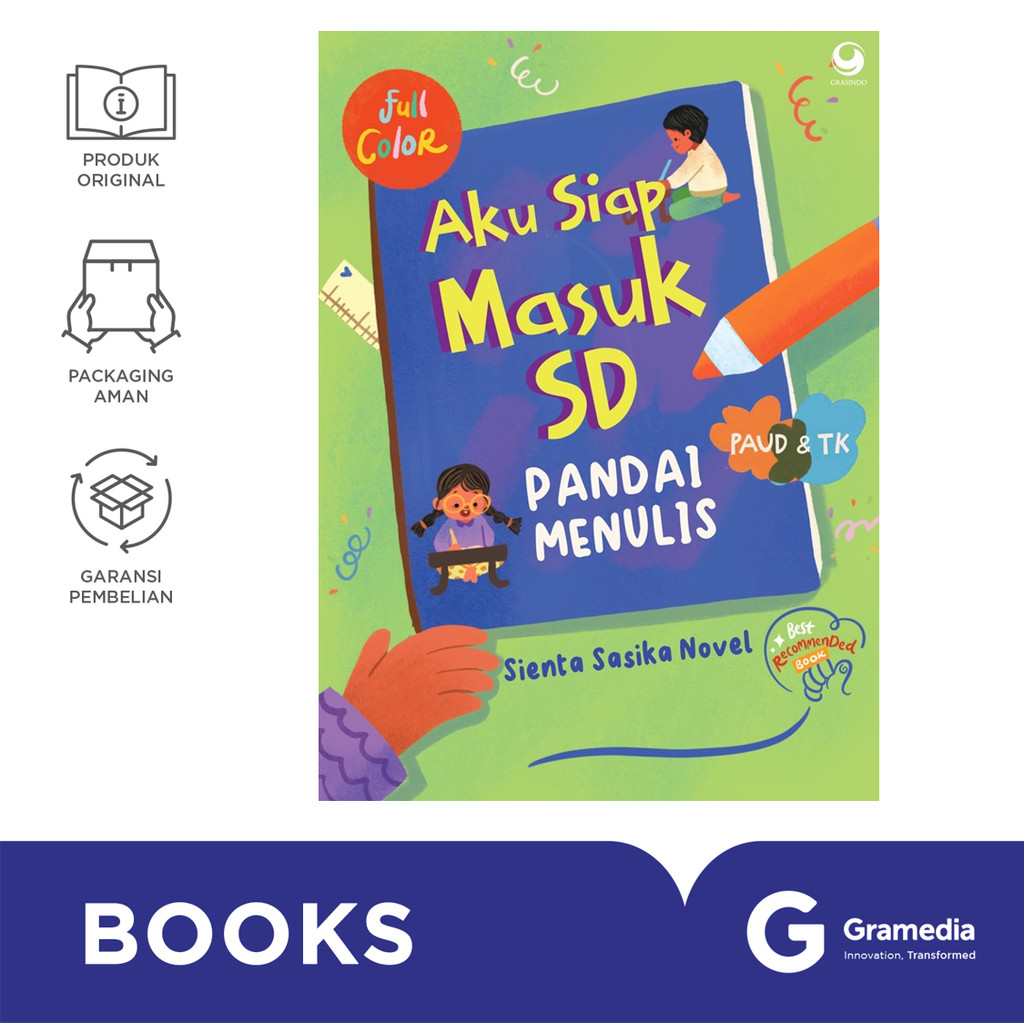 Jual Aku Siap Masuk Sd Pandai Menulis | Shopee Indonesia