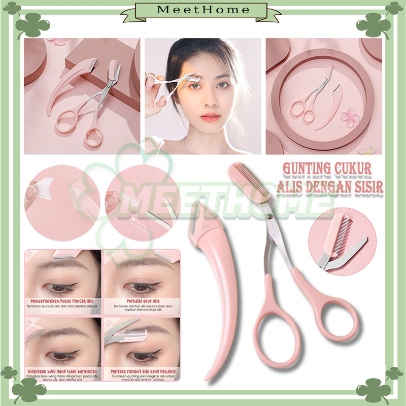 Jual Set Gunting Alis Dan Cukur Alis/Gunting Alis Dan Cukur Alis ...