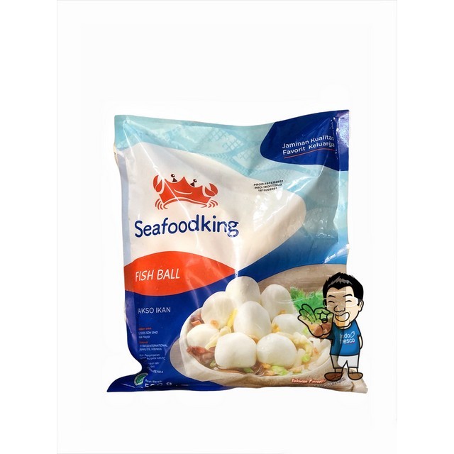 Jual Seafood King Bakso Ikan- Fish Ball 500g - Bakso besar | Shopee ...