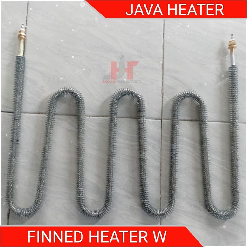 Jual Finned Heater Double W Ø pipa 8/11 mm x P 300 mm x L 30 cm x 2000 ...