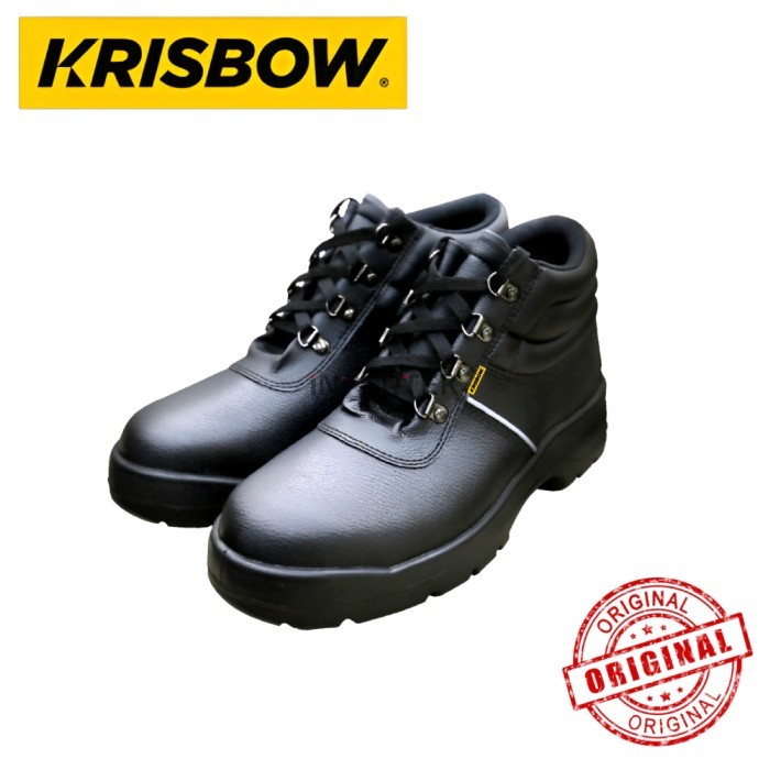 Jual Sepatu Safety KRISBOW Safety Shoes Argus 6 Inchi Pelindung Kaki ...