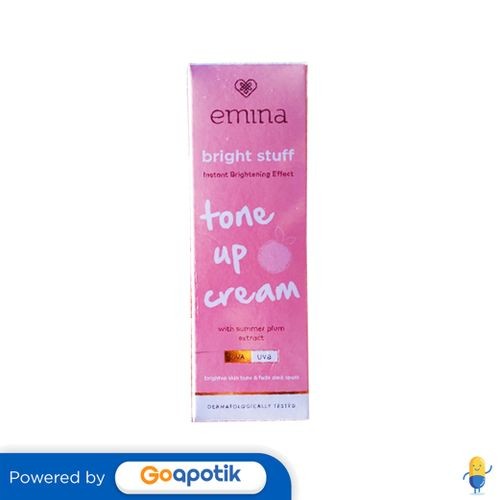 Jual Emina Bright Stuff Tone Up Cream 20 Ml Tube | Shopee Indonesia