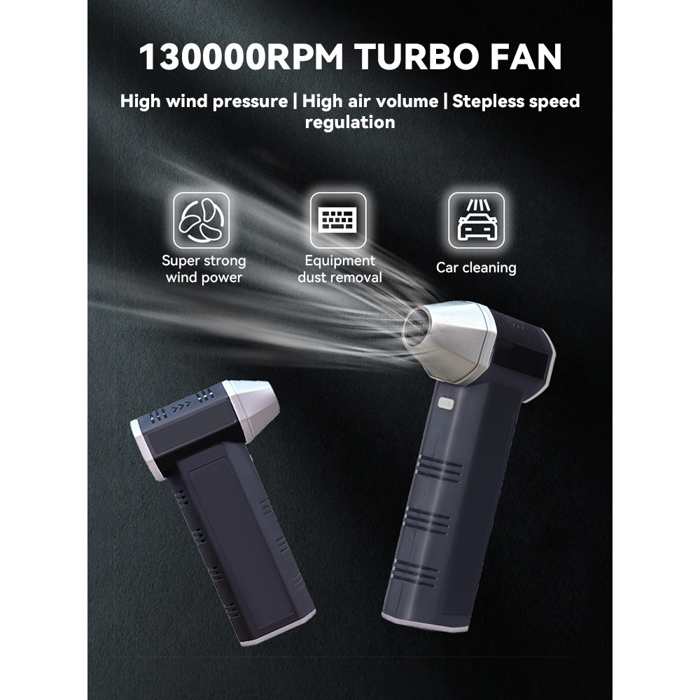 Jual Mini Turbo Jet Fan 130000RPM Wind Speed 52m/s Brushless Motor ...