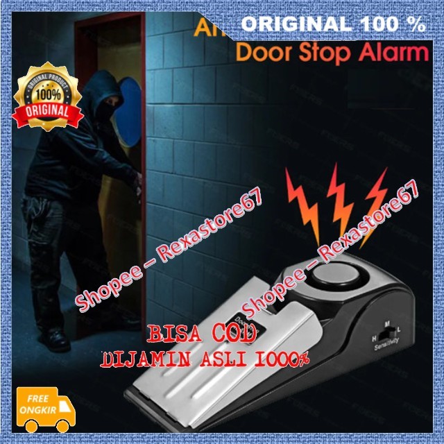 Jual Gunsmith Penahan Pintu Alarm Pintu Rumah Anti Maling Security ...