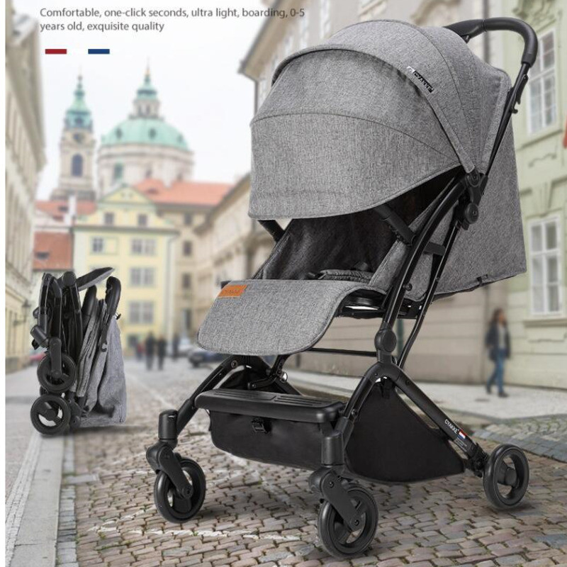 Jual Lightweight Folding Stroller Sit And Lying Child Portable Stroller ...
