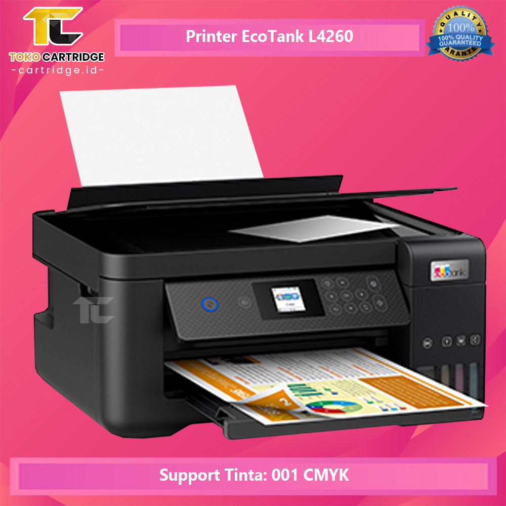 Jual Printer Ink Tank L4260 Print Scan Copy All-In-One A4 Wireless L ...