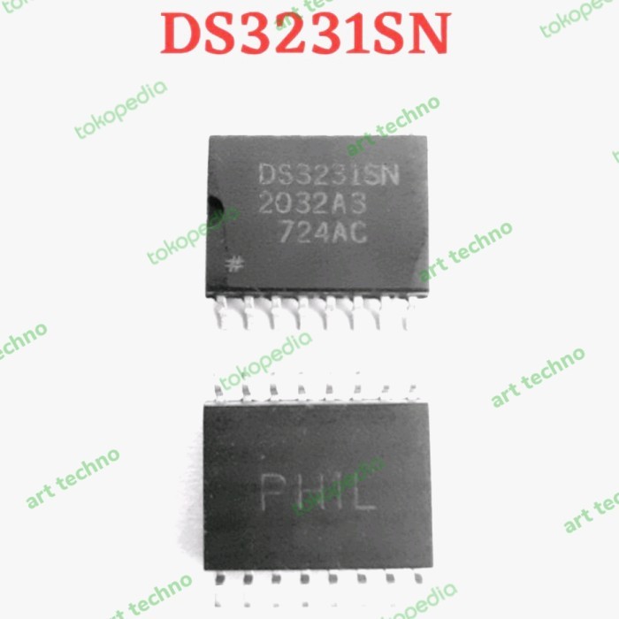 Jual DS3231SN Real Time Clock RTC DS3231 SOP-16 IC | Shopee Indonesia